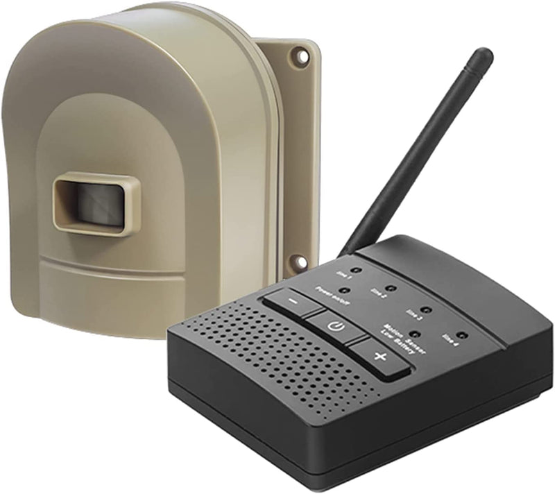 Hosmart wireless driveway alarm, intercom system, security camera ...